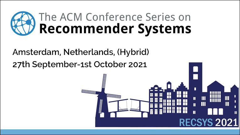 ACM Conference on Recommender Systems Returns in Hybrid Physical/Virtual Format