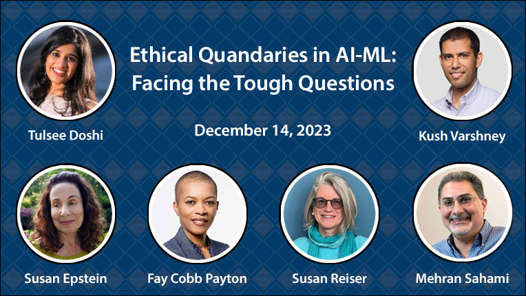 Register for the Webinar: "Ethical Quandaries in AI-ML: Facing the Tough Questions," December 14