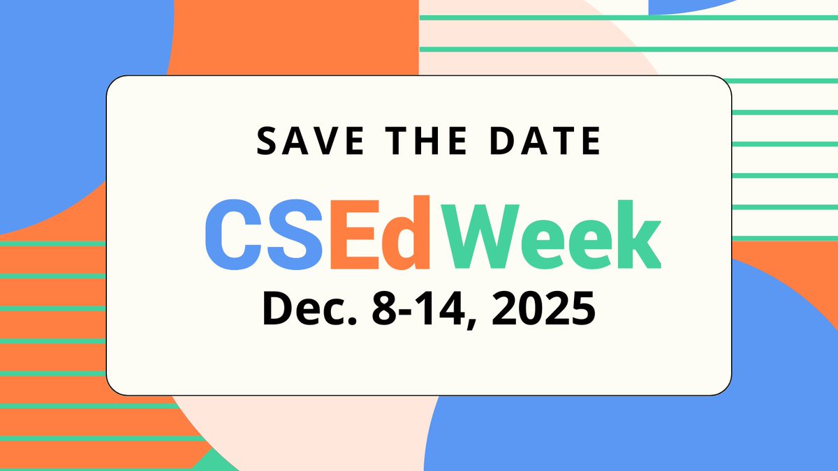 Kickoff CSEdWeek 2025 with ACM!